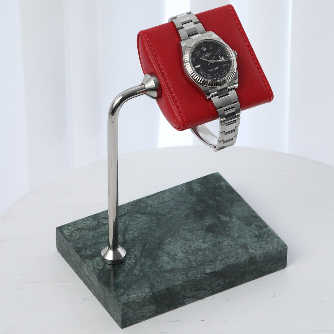 Custom Watch Stand Marble Marble Watch Stand Watch Holder - Etsy