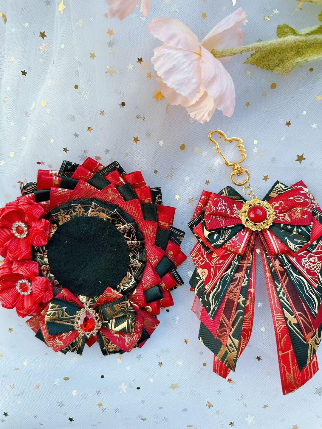 Rosettes,ita Backpack to Display Pins,pins Secorate,bag Badge,ita Bag ...