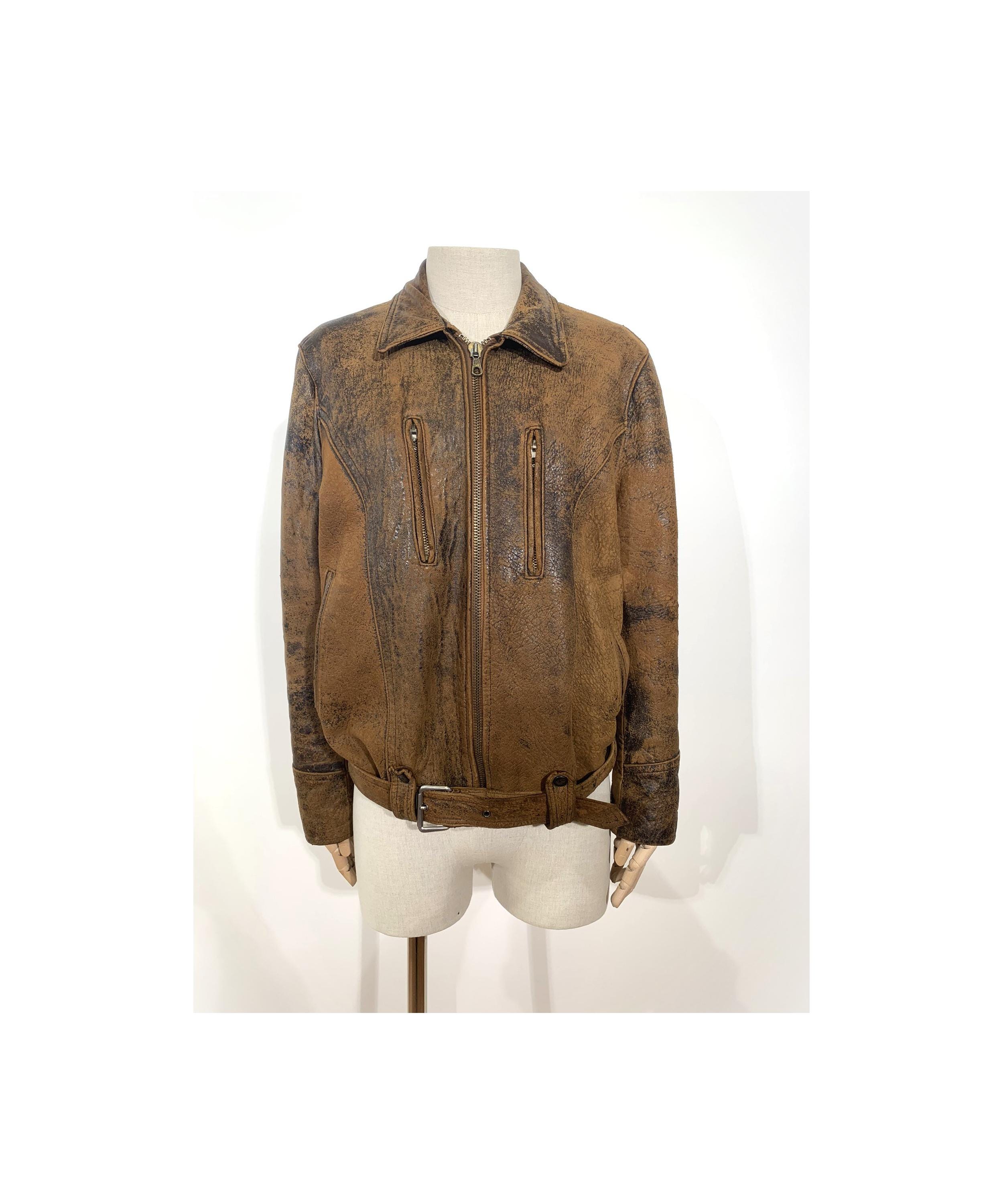 Vintage Mens Leather Chevignon Jacket - Etsy Vintage Mens Leather Chevignon Jacket - Etsy