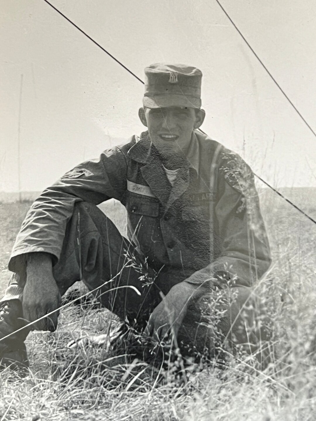 Some Down Time! Handsome Solider Boy Relaxes in Field! Gay Interest ...