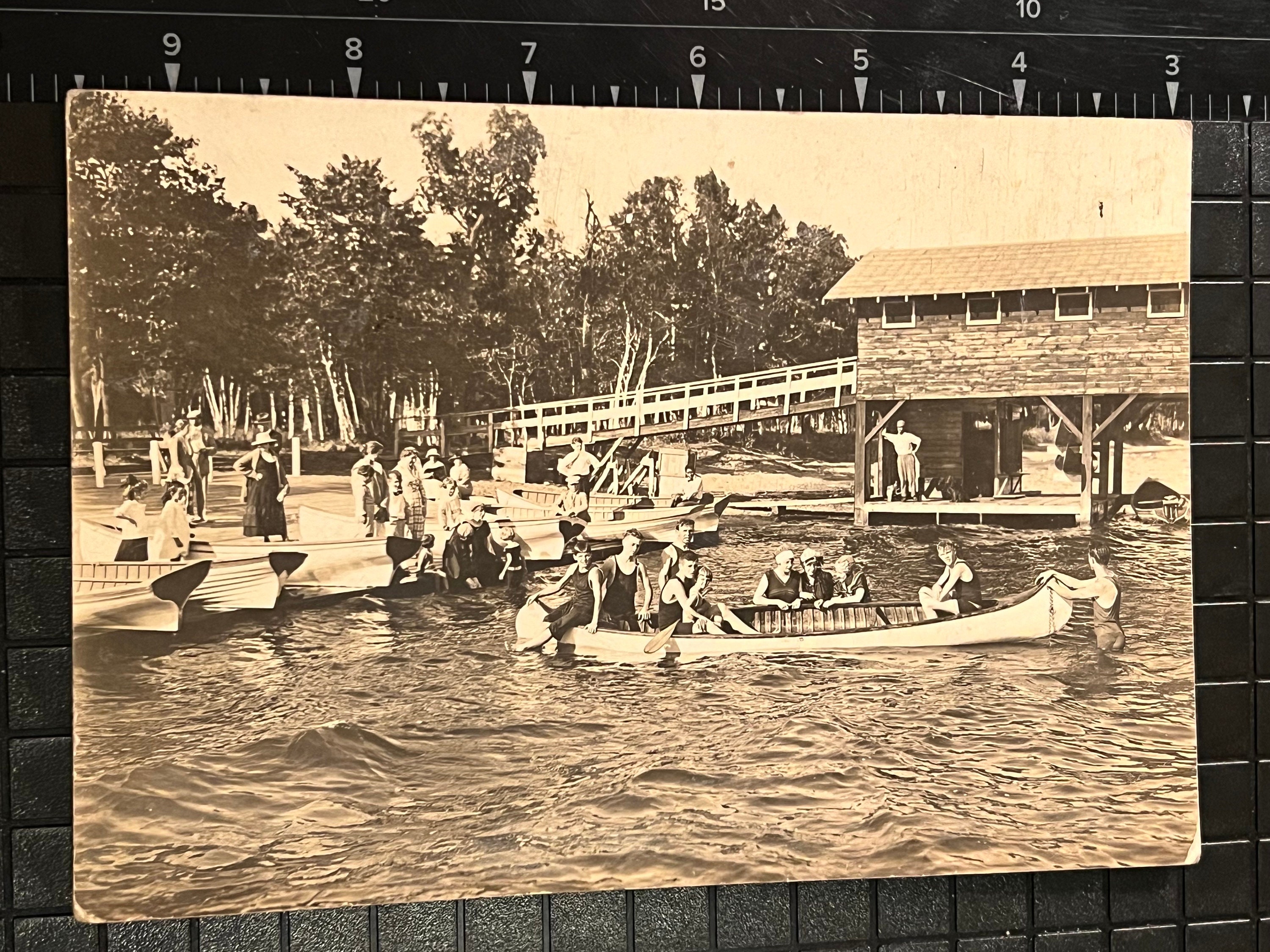 Boat Races and Swim Teams 1920s Families Vacation Antique/ Vintage ...
