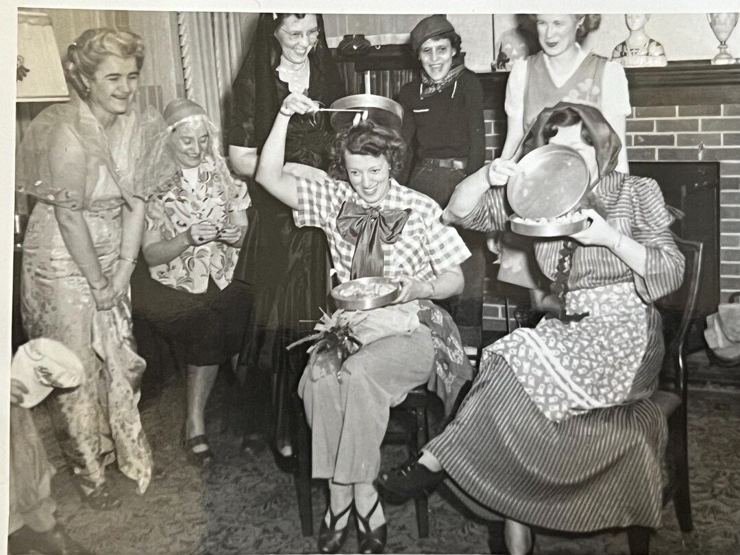 Halloween Party #6! People Dressed up in Costumes! - Antique/ Vintage ...