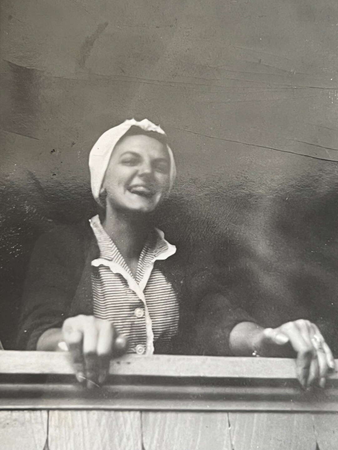 Ruth the Riveter! Beautiful Young Girl Makes a Face! - Antique/ Vintage ...