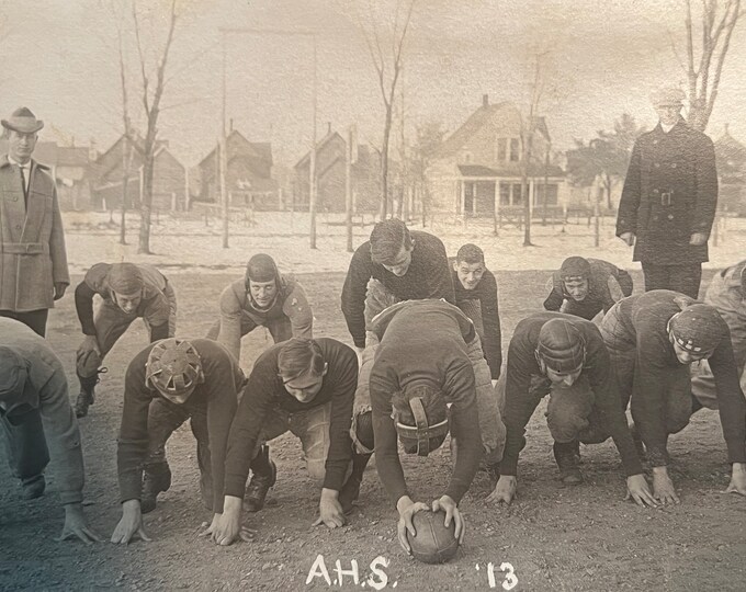 1913 Football Team! Cute Young Men! Gay Interest! - Antique/ Vintage ...
