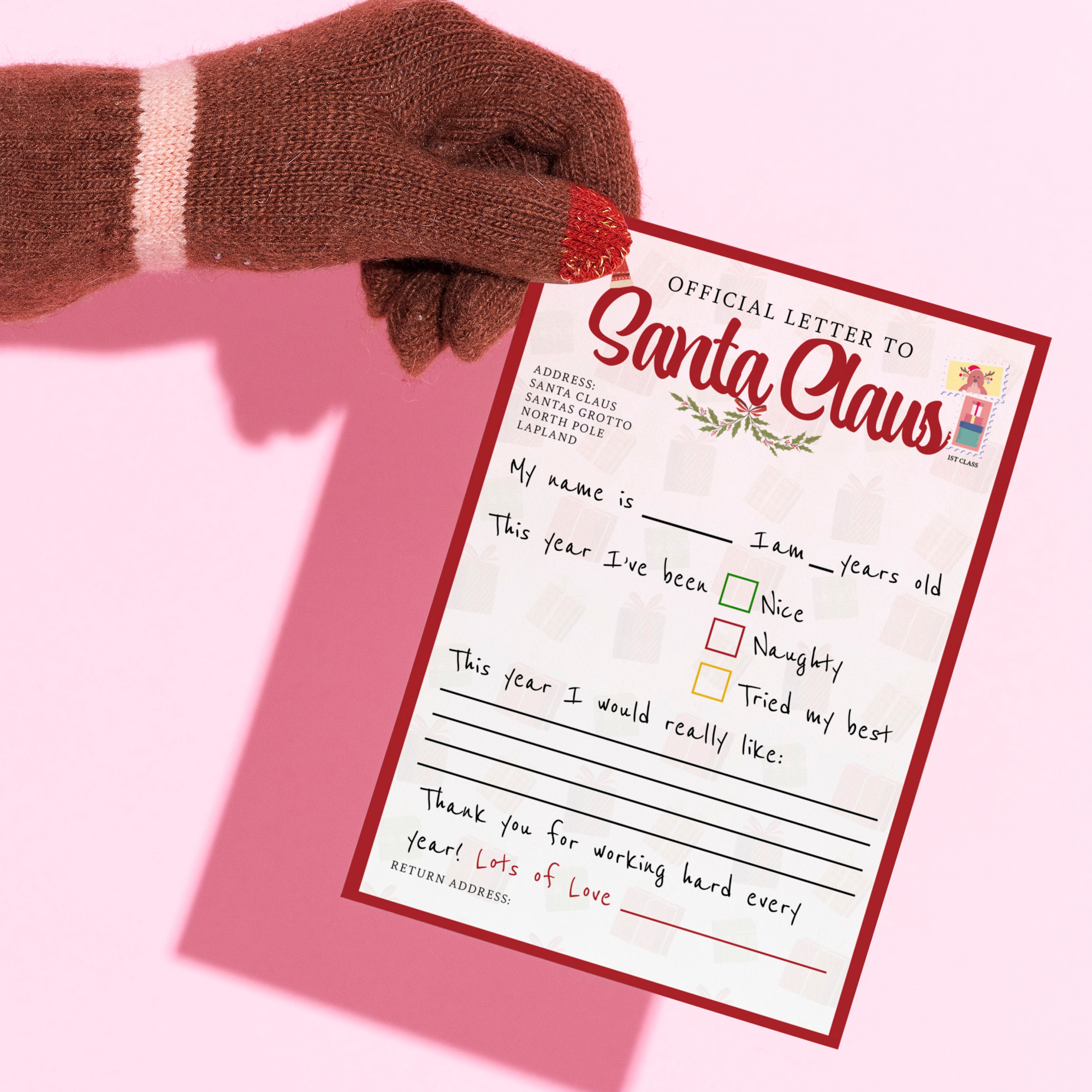 Funny Official Christmas Letter - Etsy
