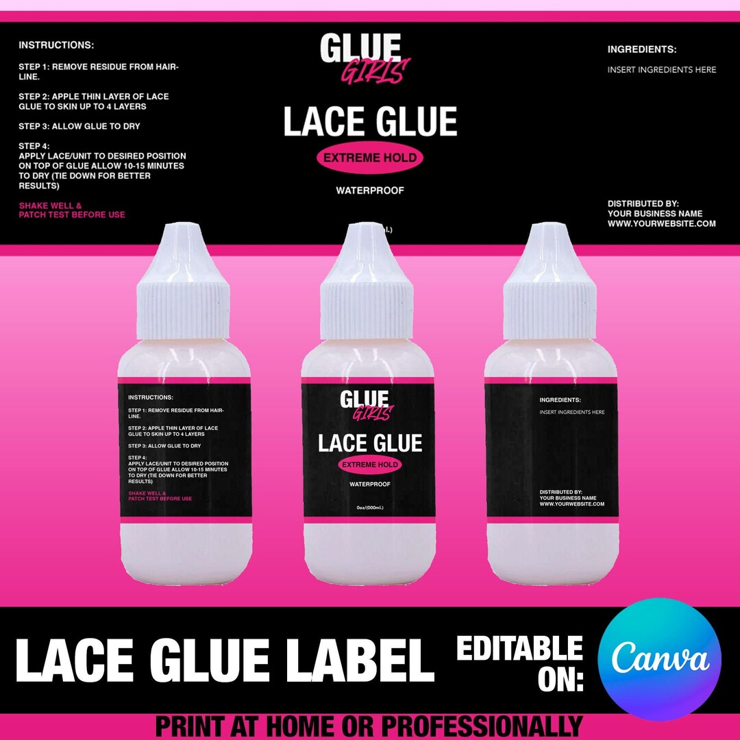 Lace Glue, Lace Glue Remover, Lace Tint, Lace Bond Labels, Wax Stick ...