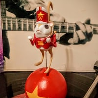 Tiny Tuba Player Circus Mouse Mice Display Figure - Etsy