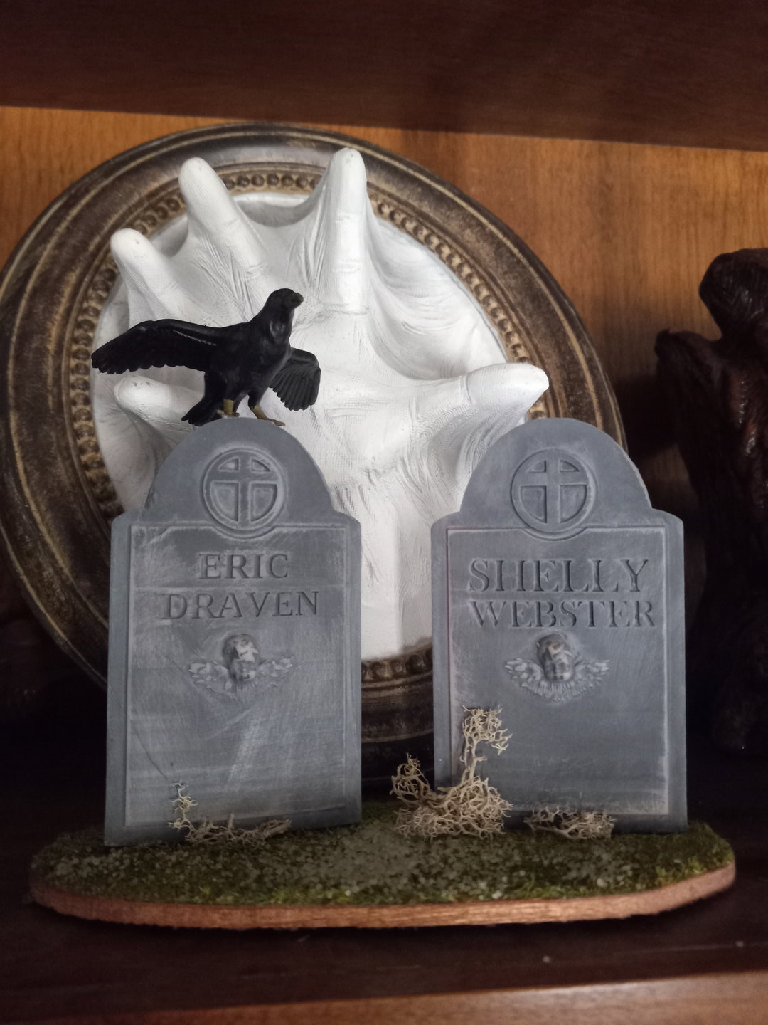 The Crow "love is Forever" Gravestone Set - Etsy