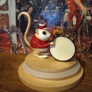 Tiny Drummer Coraline Circus Mouse Figure Display Circus Mice - Etsy