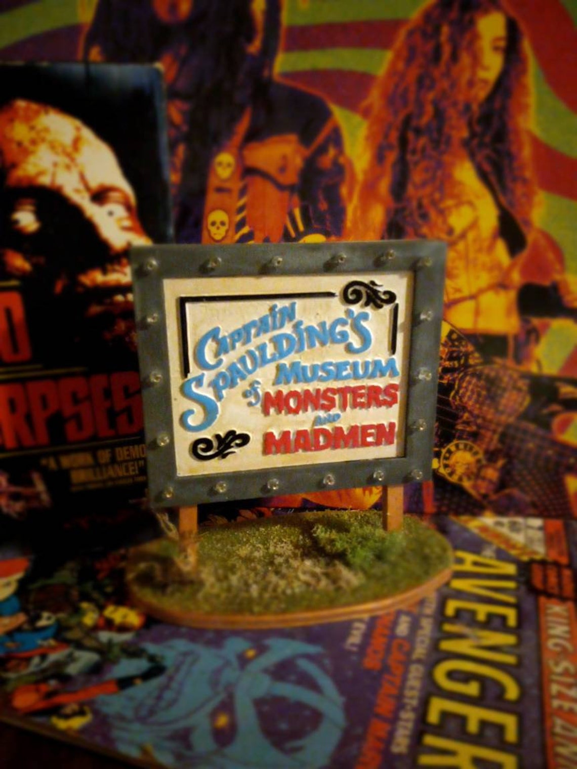 Captain Spaulding's Museum of Monsters and Madmen LED - Etsy