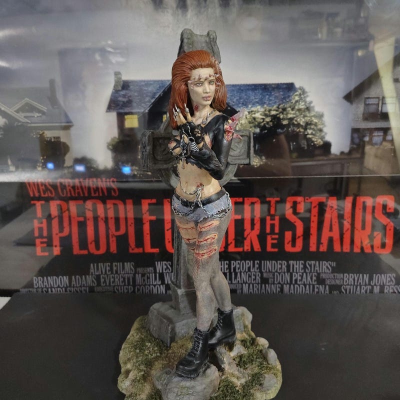 Black Scary Figure - Etsy