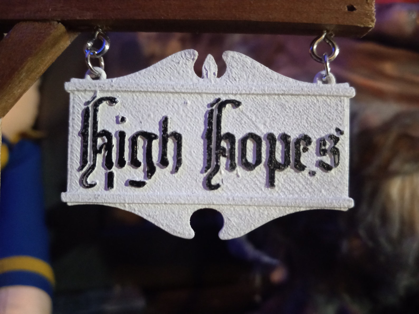 Amityville Horror Miniature High Hopes Sign 1/12 Scale Horror - Etsy