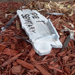 Pet Semetary Sign Stephen King Horror Movie Wall Decor - Etsy