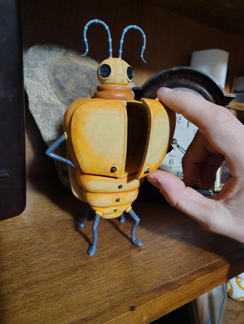 Beetle Dresser: Resin Beldam Bug Figurine - Etsy