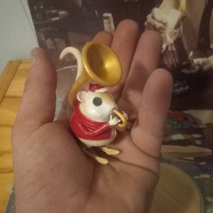 Tiny Tuba Player Circus Mouse Mice Display Figure - Etsy