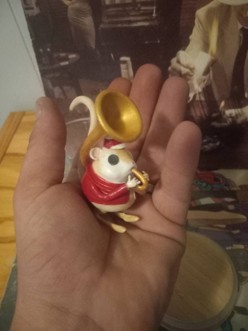 Tiny Tuba Player Coraline Circus Mouse Ornament / Figure - Etsy Canada