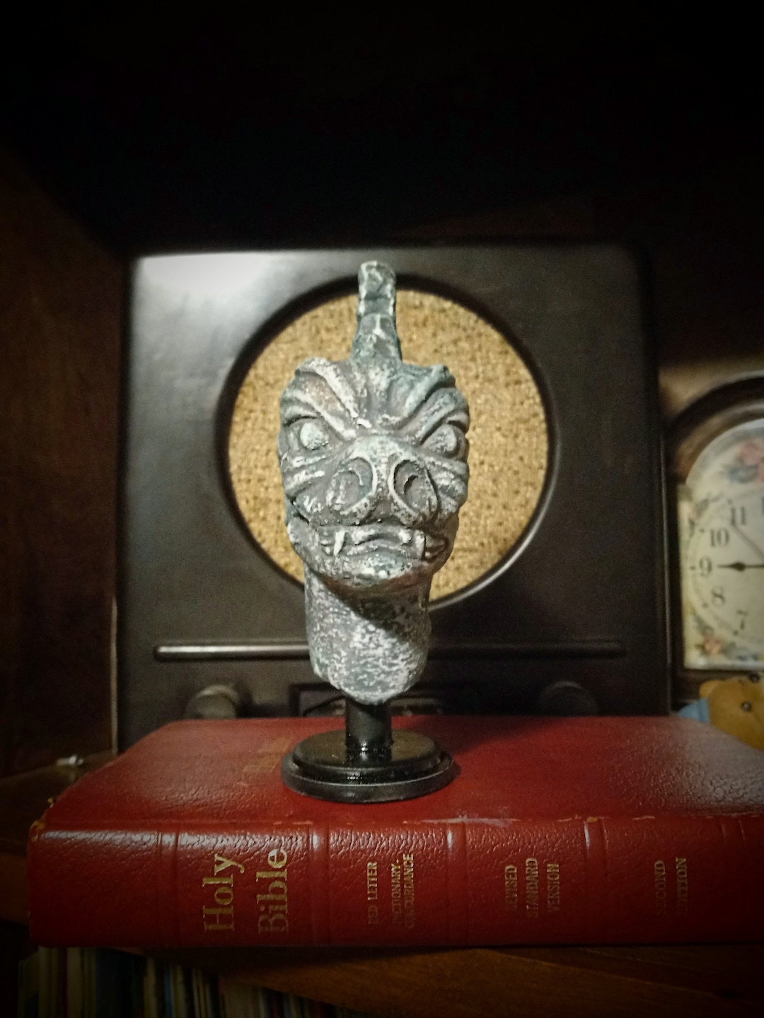 Pazuzu Head Totem - the Exorcist - Horror Prop Display - Etsy