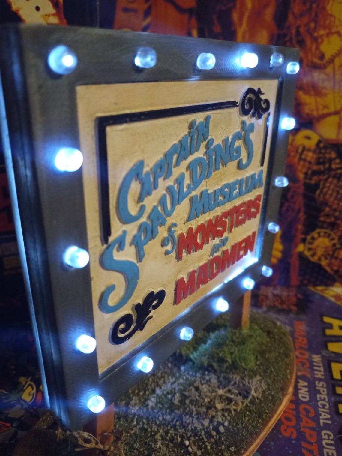 Captain Spaulding's Museum of Monsters and Madmen LED - Etsy