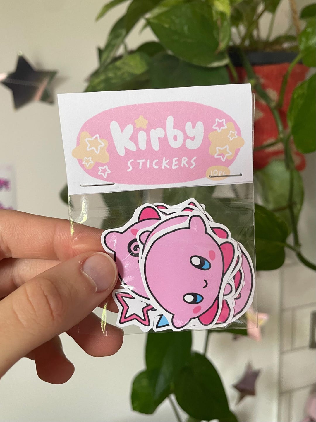 Kirby Sticker Pack - Etsy