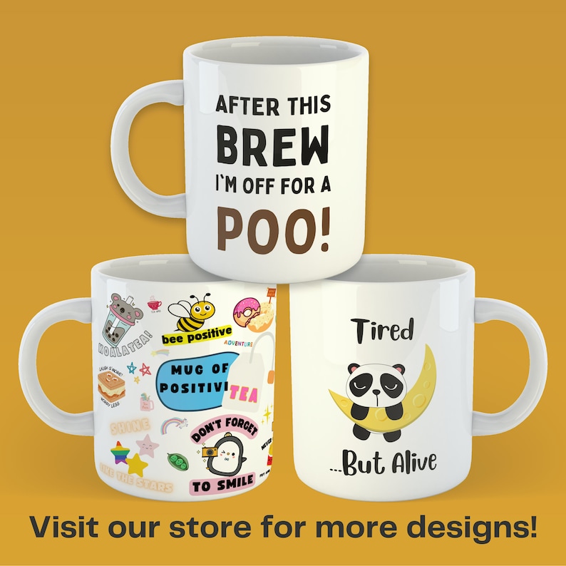 Funny Drinking Mug, Funny Friendship Mug Saying Phrases You're the ...