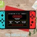 Videogame Switch Birthday Invitation - Kids Birthday Invitation ...