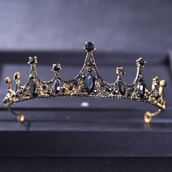 Black Tiara - Etsy
