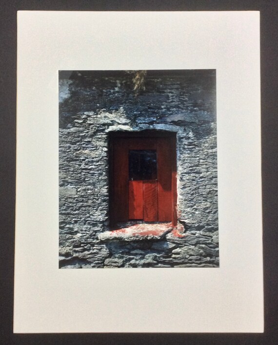 Art Photography Photo Red Door Art Collection Rural Country - Etsy