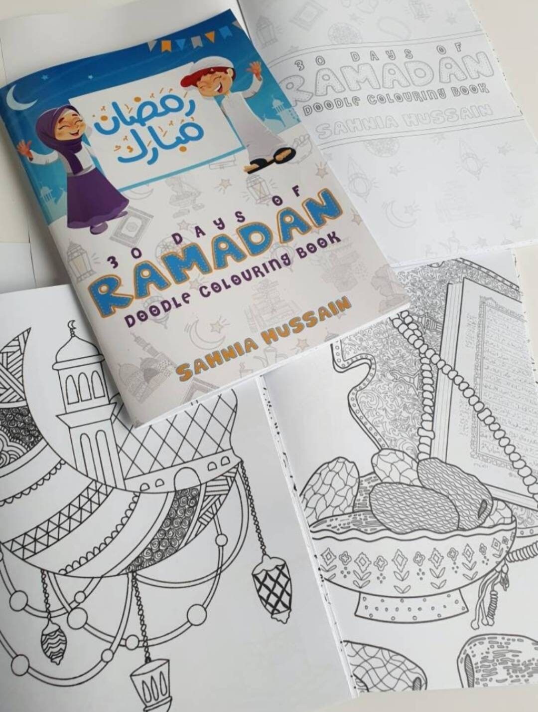 30 Days of Ramadan' Doodle Colouring Book - Etsy