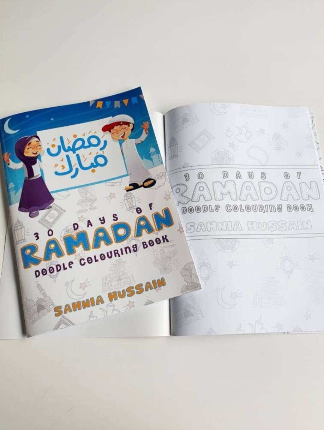 30 Days of Ramadan' Doodle Colouring Book - Etsy