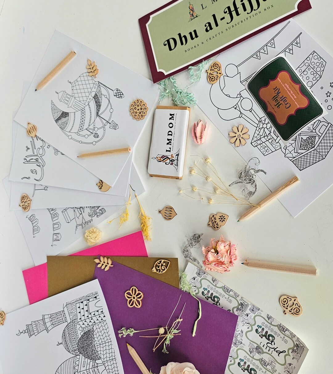 Eid Card-making Craft Kit - Etsy