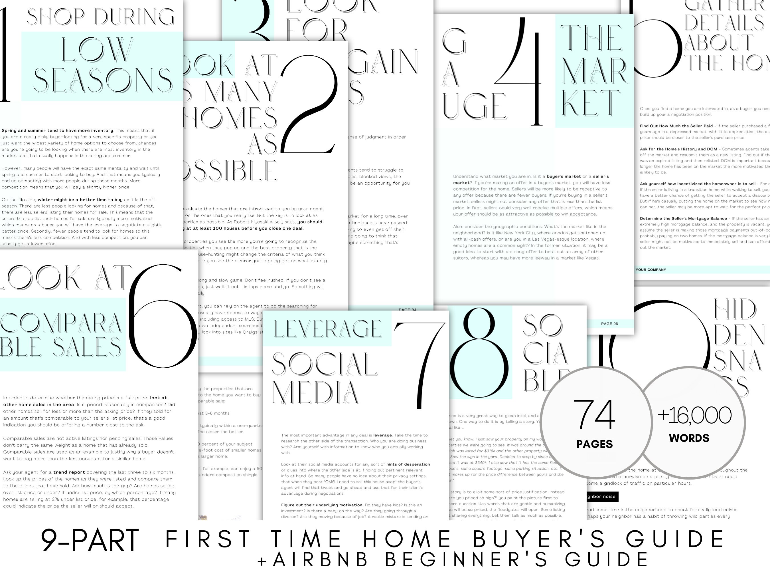 10 Real Estate Ebooks, Lead Magnets, First-time Home Buyers In-depth ...