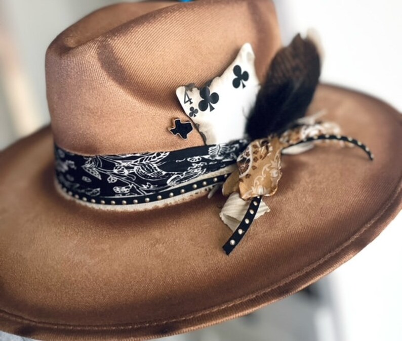 Texas Wide Brim Hat - Etsy
