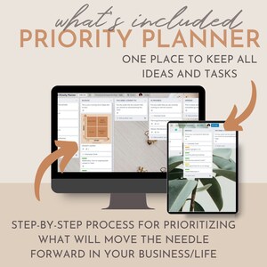 Weekly & Daily Business Planner Trello Template | Weekly Planner ...