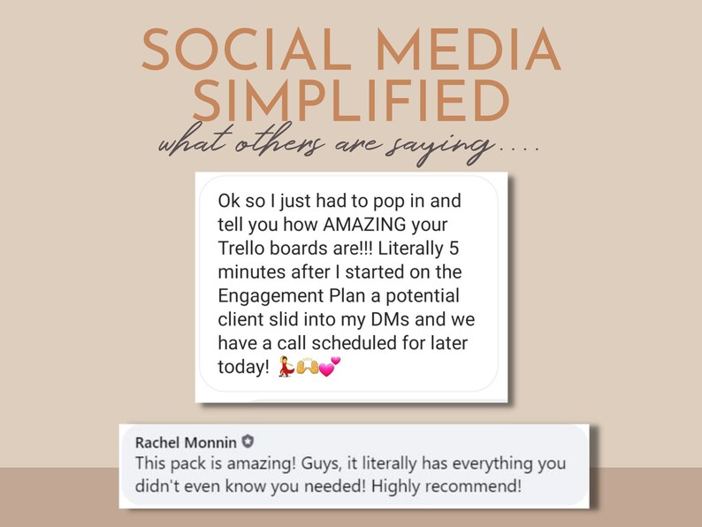 Content Planner Trello Template Bundle| Social Media Growth System ...