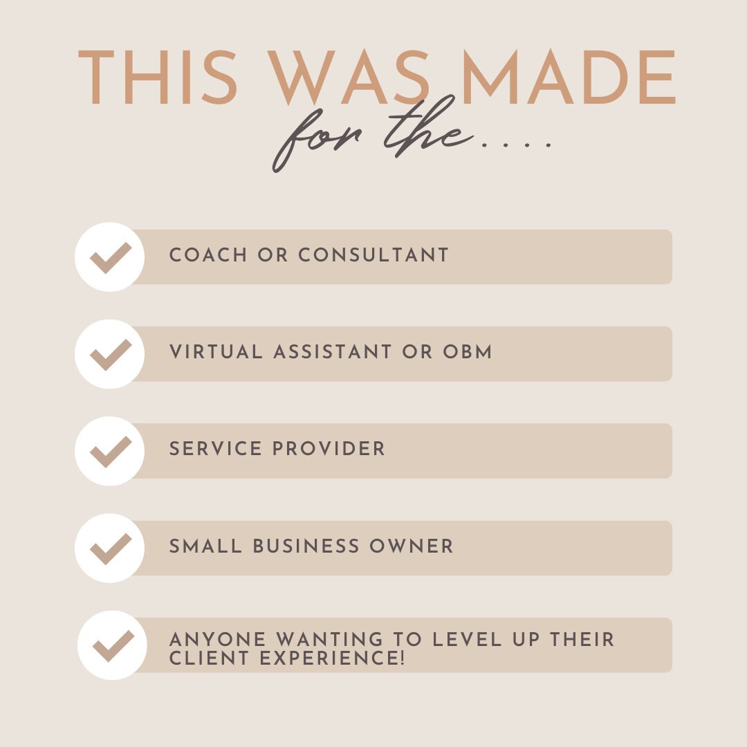 Client Collaboration Template Client Tracker Client - Etsy