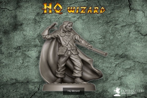 Toys Toys & Games Miniature Toys Human Mage HQ classic miniature resins ...