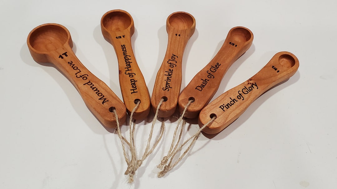 Wooden Measuring Spoon File Download .SVG .DXF DIGITAL Download Only - Etsy