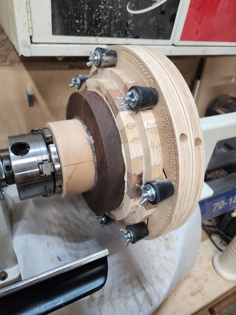 Digital File of a Longworth Chuck for CNC or Laser - Etsy