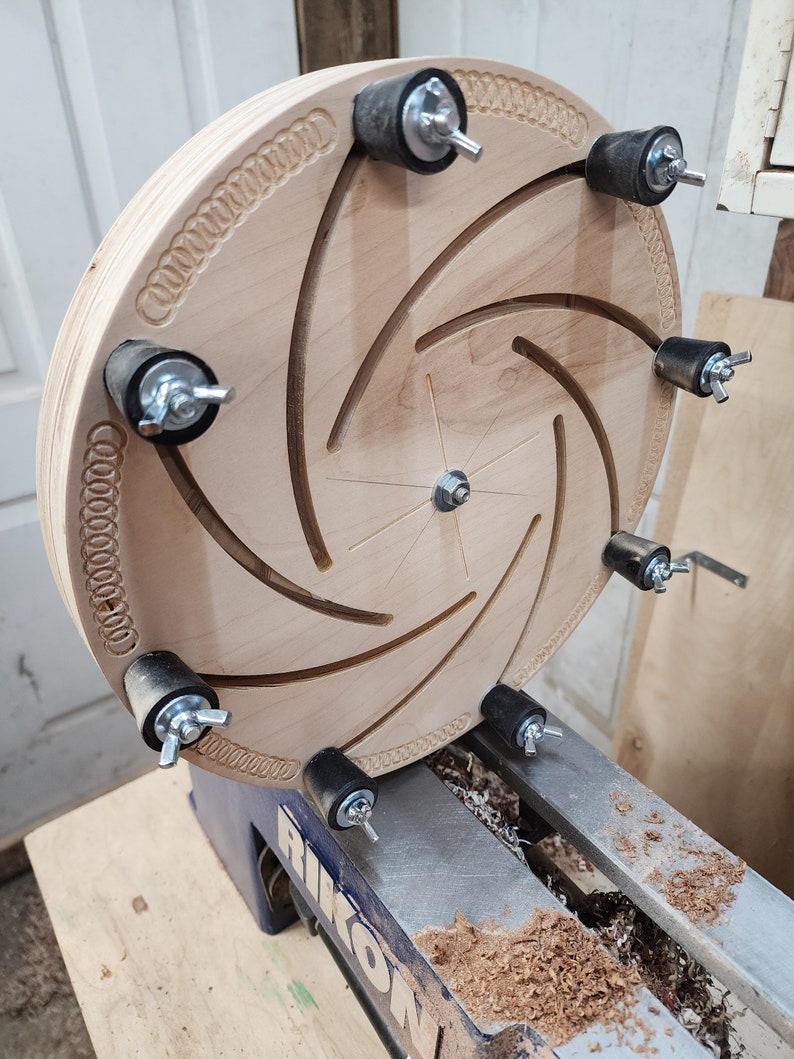 Digital File of a Longworth Chuck for CNC or Laser - Etsy