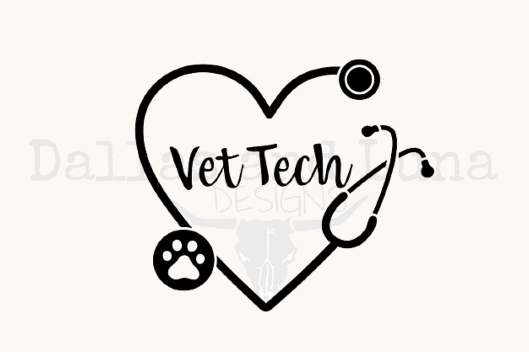 Vet Tech PNG - Etsy