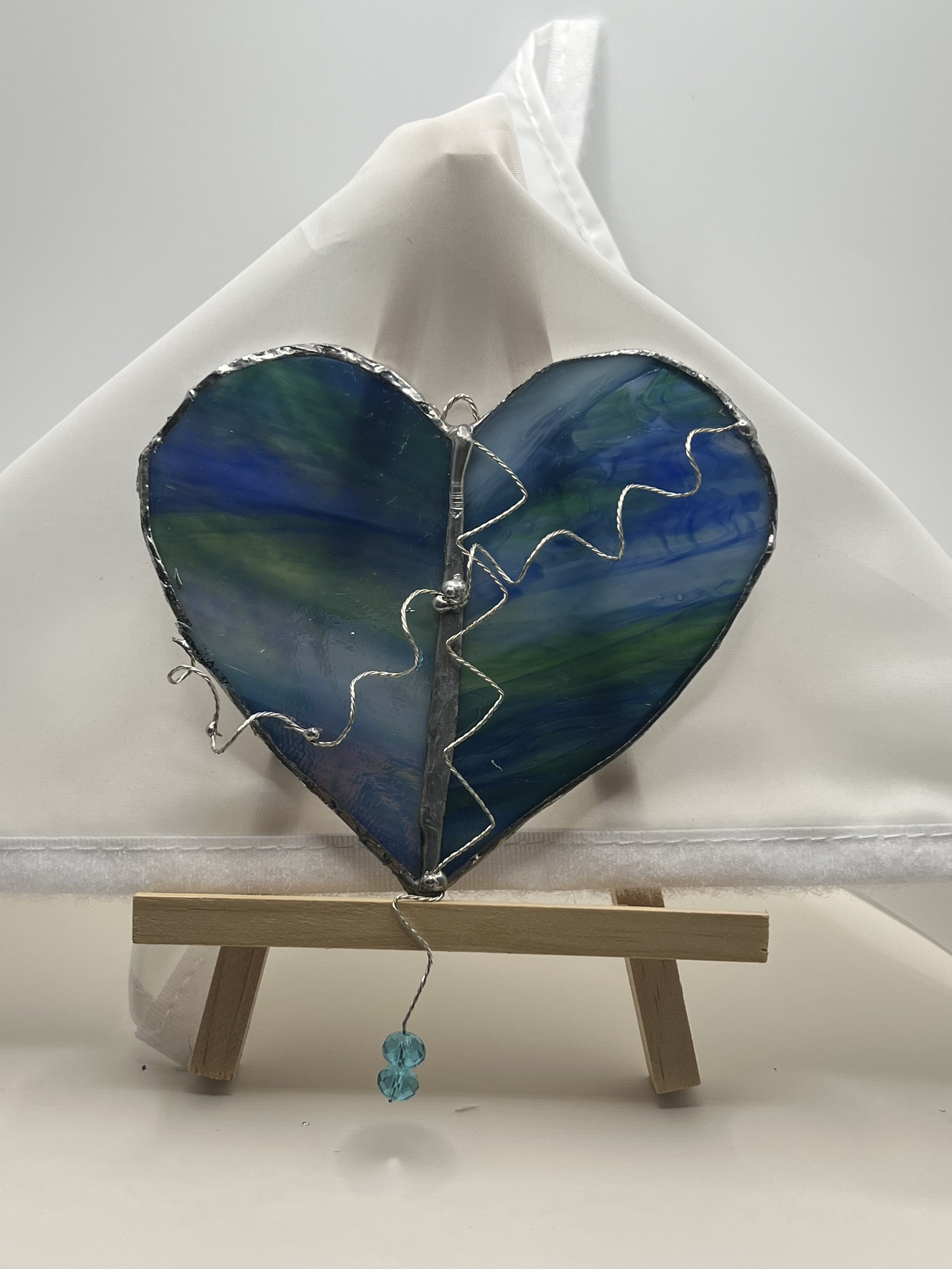 Heart Stained Glass , Heart , Window Decor, Stained Glass - Etsy