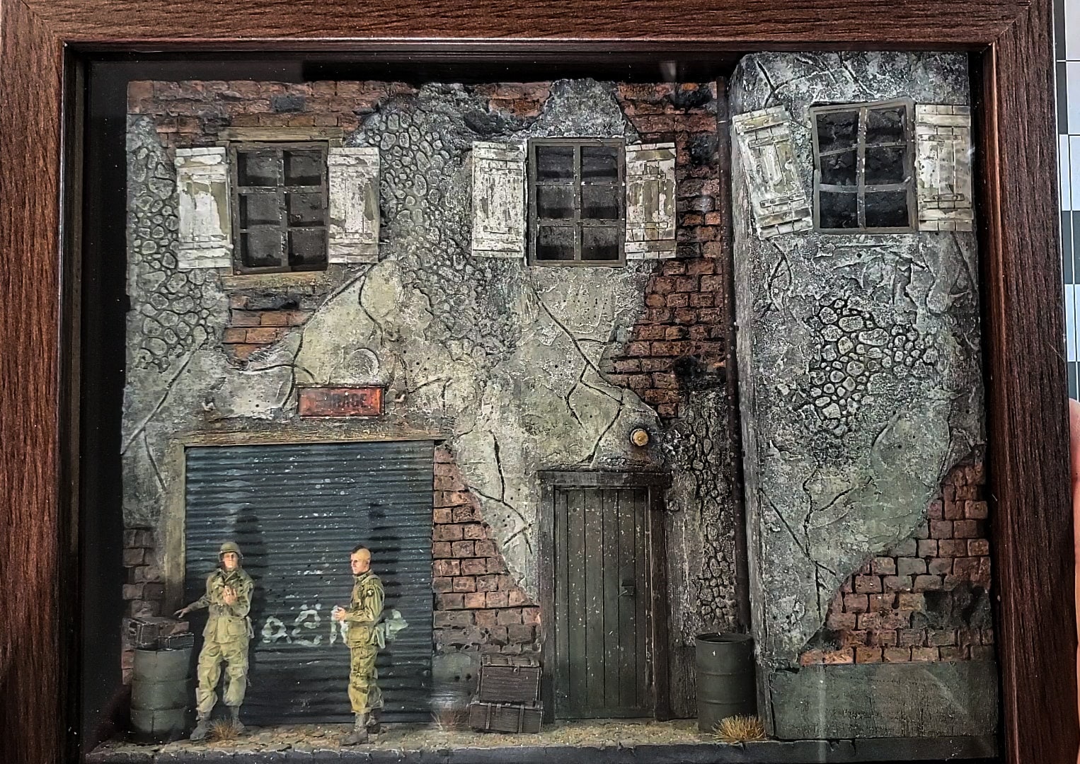 WW2 Diorama Masterpiece: From Battlefield to Wall Frame - Etsy