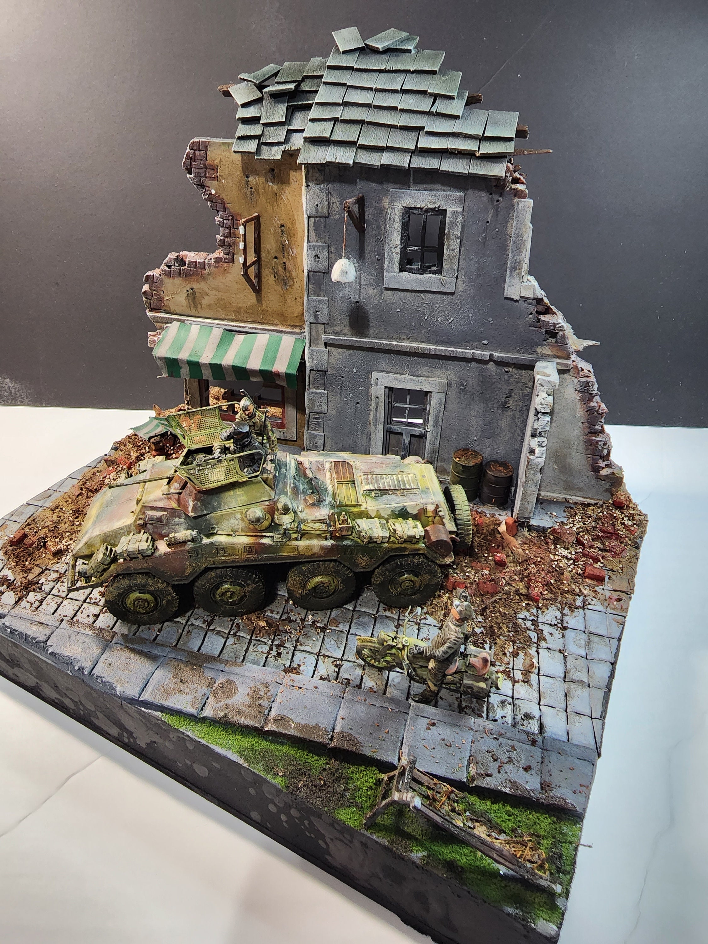 1/35 Scale Diorama, Caen, France 1944 - Etsy