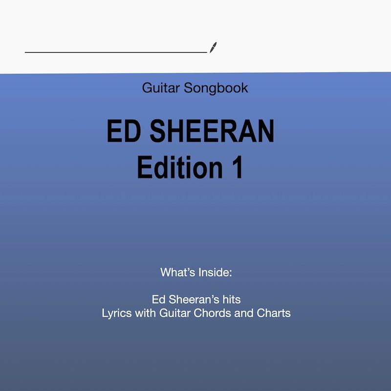 Ed Sheeran Lyrics - Etsy