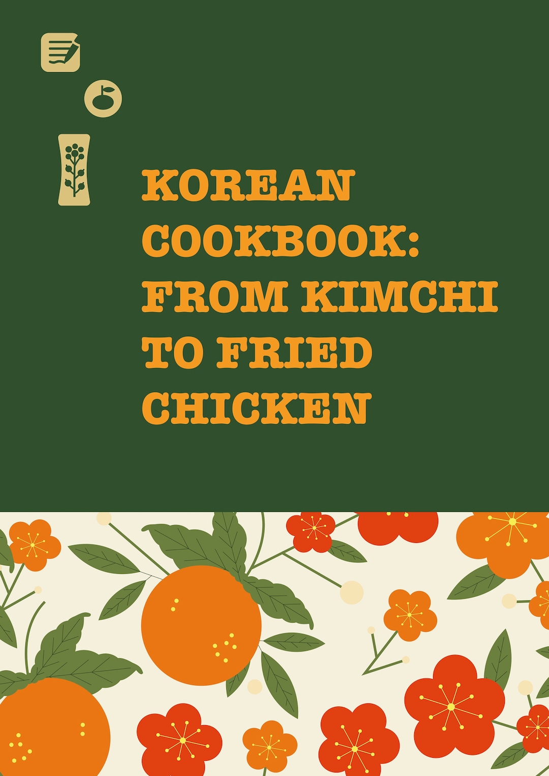 Korean Cookbook | From Kimchi to Fried Chicken | PDF Download - Etsy