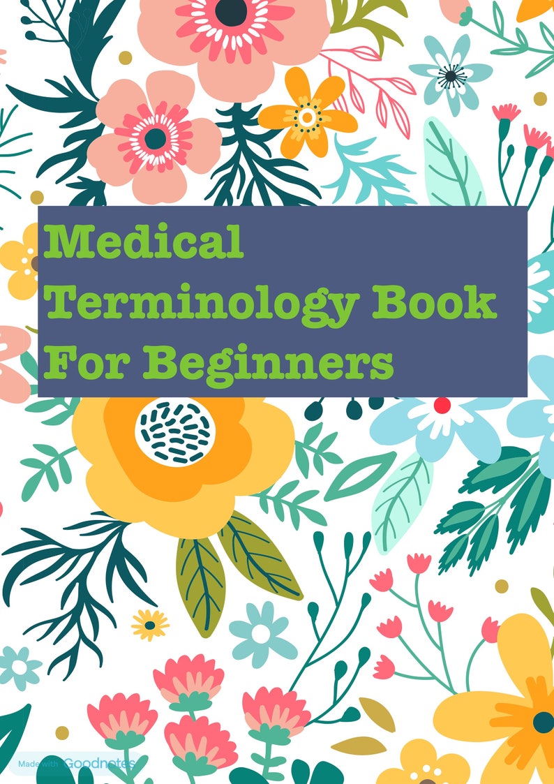 Medical Terminology Book for Beginners | PDF Book Download | Printable ...