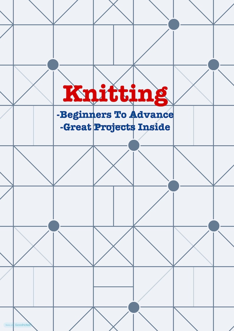 Knitting | Beginners to Advance | Patterns and Many More | Book Bundle ...
