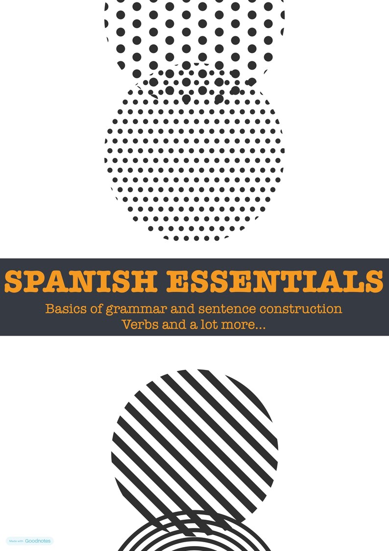 Spanish Essentials | Grammar | Sentence | Verb | and A Lot More | PDF ...