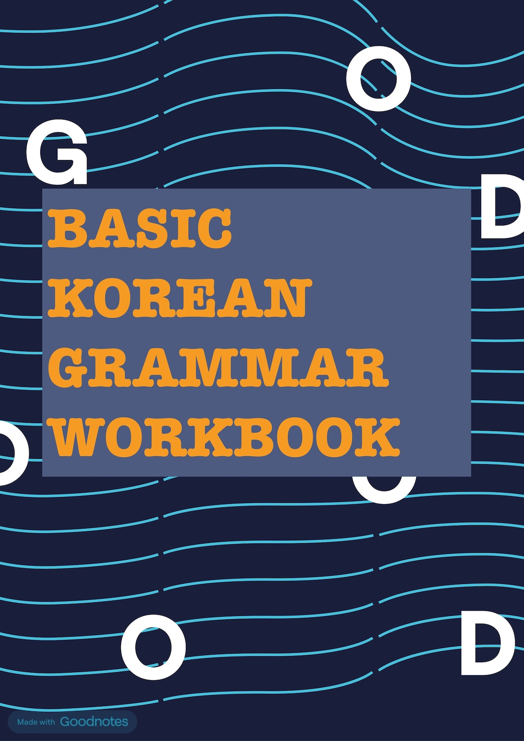 Basic Korean Grammar Workbook | PDF Download - Etsy