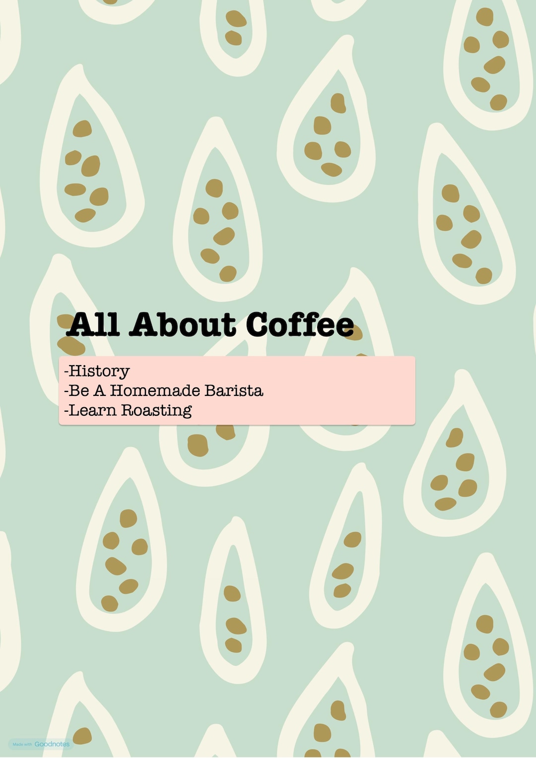 All About Coffee | History | Be A Homemade Barista | Learn Roasting ...